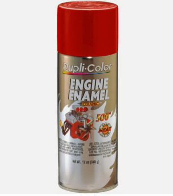 Dupli-Color DE1605 Engine Enamel Spray Paint Ford Red 12 oz – High Heat ...