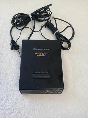 Hearing Impaired Ameriphone Alertmaster Remote Receiver AM-100 | eBay