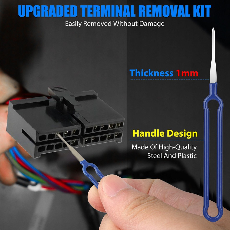 36PCS Terminal Removal Tool Kit Pin Extractor Tool Wire Connector ...