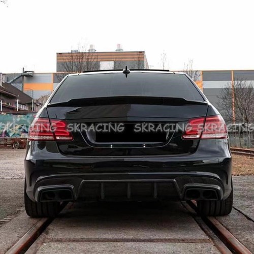 Carbon Fiber Rear Bumper Diffuser Lip For Mercedes Benz W212 E350 E63 ...