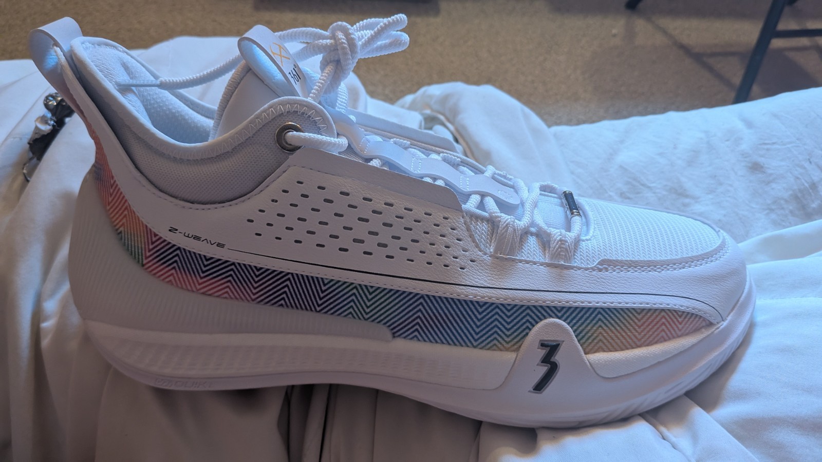 361 Degrees Zen VII Denver Men's Basketball Shoes Aaron Gordon Size 11 ...