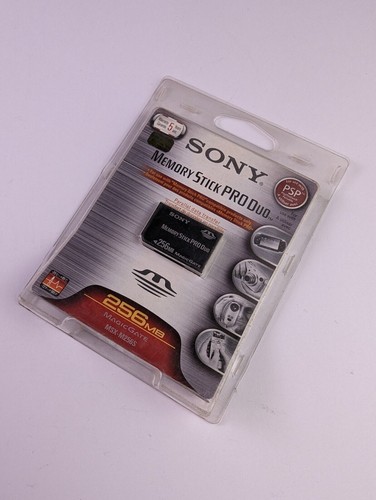 Sony Media Memory Stick Pro DUO 256Mb MSX-M256S Memory Card Japan PSP ...