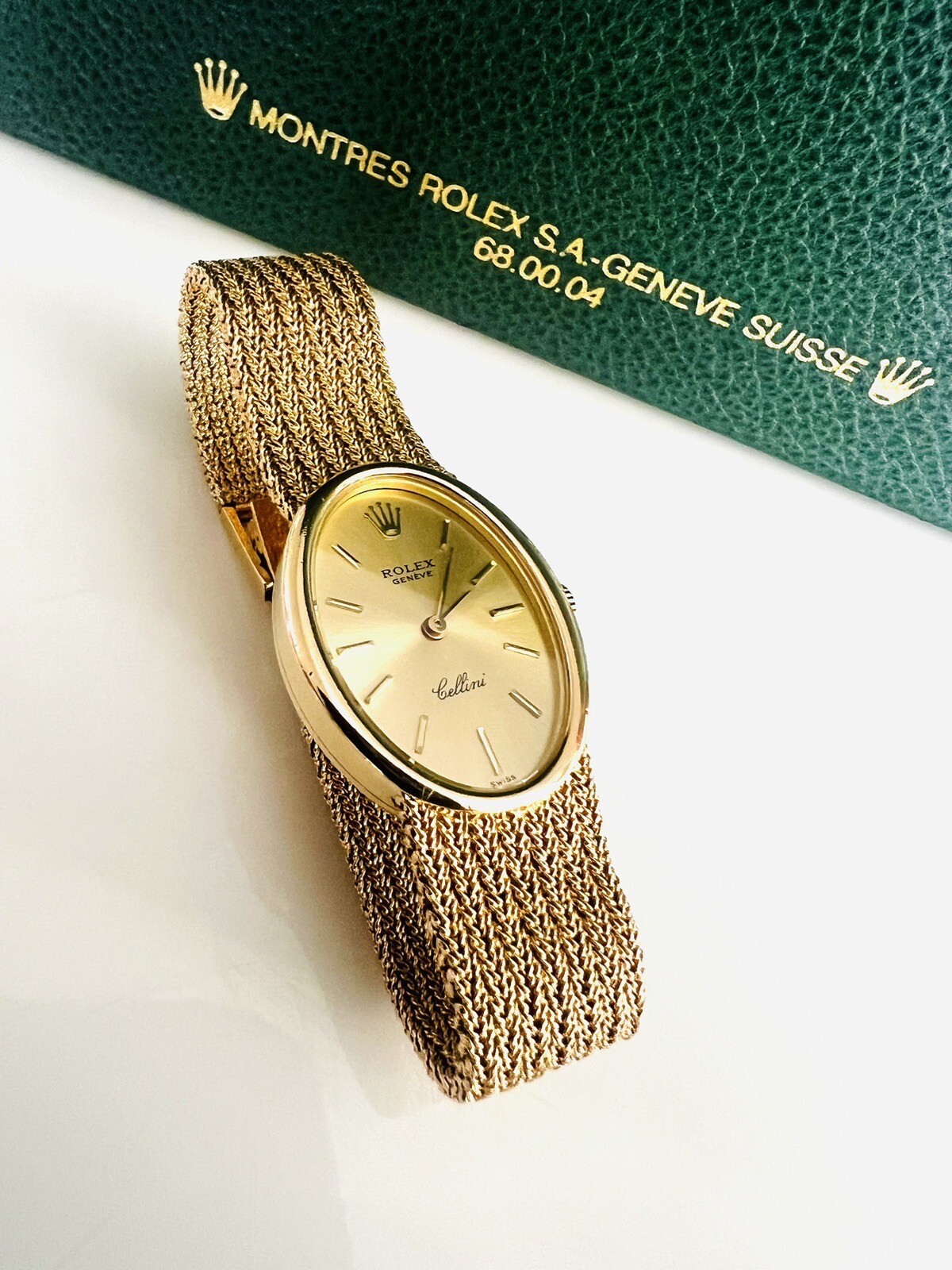 Rolex Cellini 18K Solid Yellow Gold Lady’s Watch Ref: 4110. | eBay