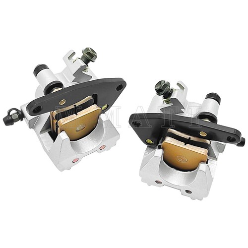 Front Left Right Brake Calipers & Pads for Kawasaki KFX400 KSF400 2003 ...