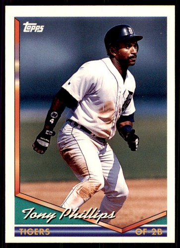 1994 Topps Tony Phillips Baseball Cards #48 | eBay