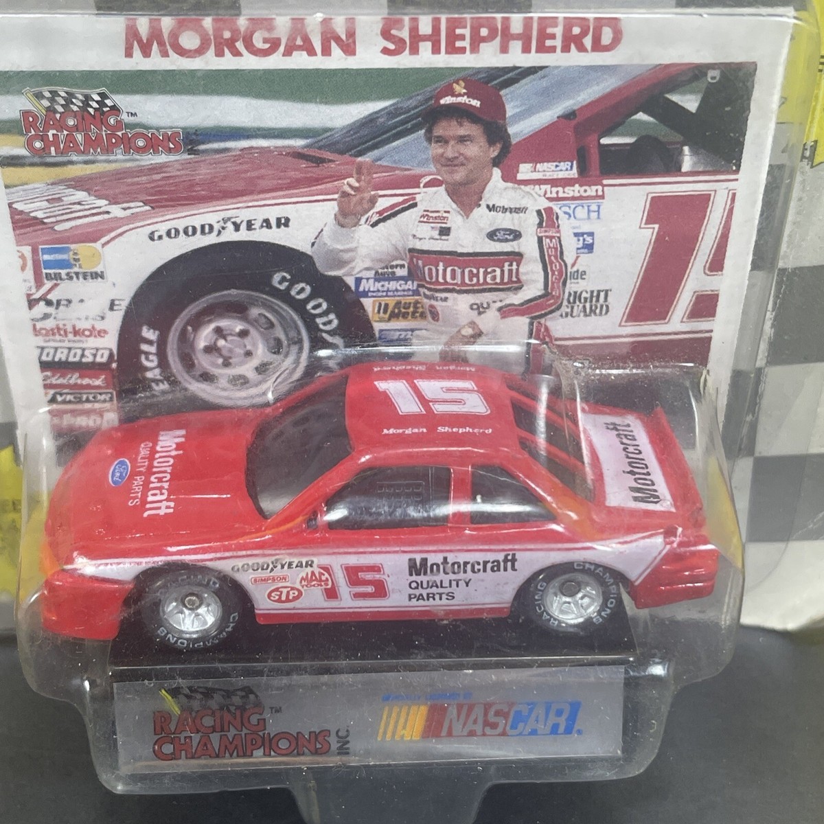 Morgan Shepherd Race Cars RARE Racing Champions Nascar 1994 Edition