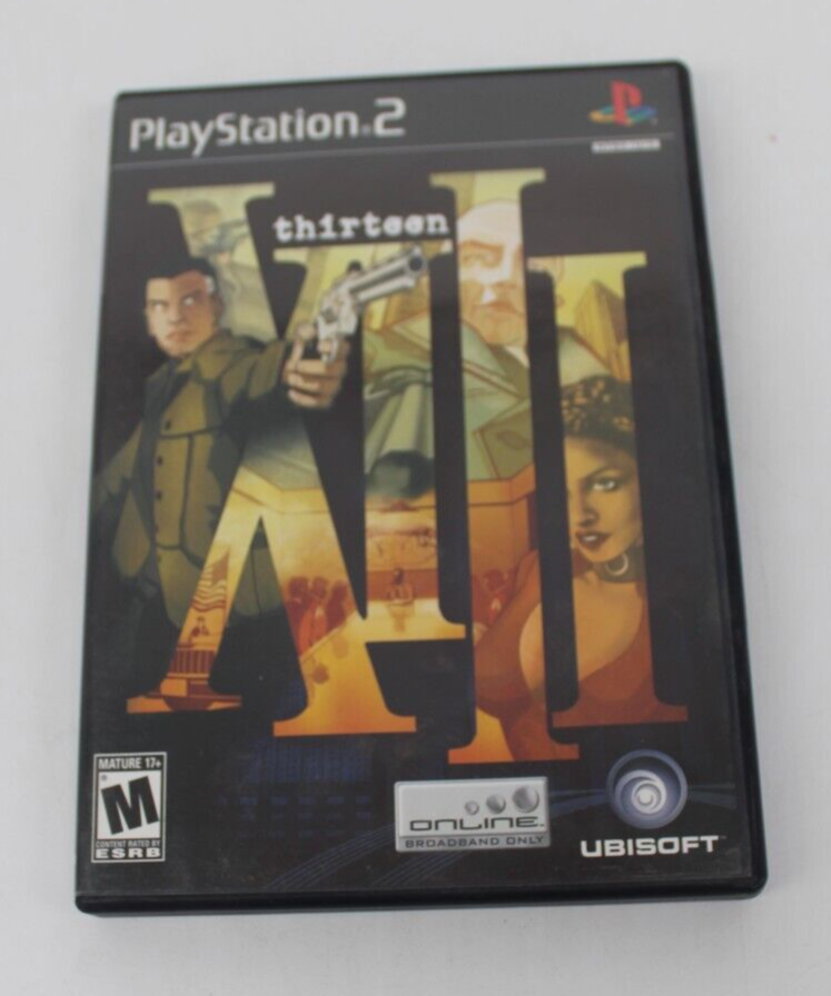 XIII Thirteen Sony PlayStation 2 PS2 Complete Black Label CIB ...