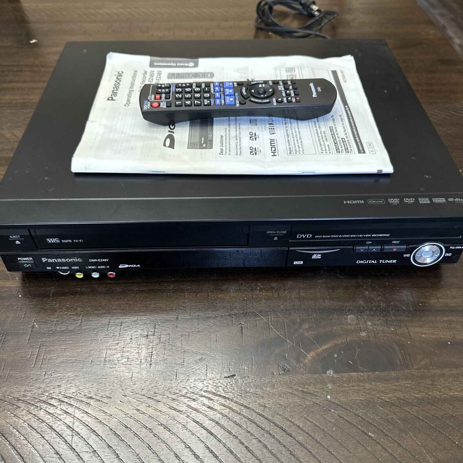 Panasonic DMR-EZ48V DVD Recorder for sale online | eBay