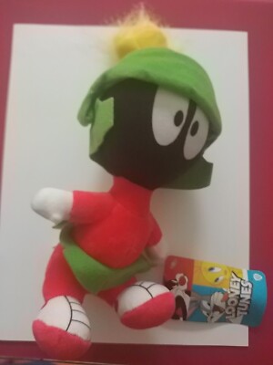 New Looney Tunes Marvin The Martian 7" Plush Warner Bros Toy Factory ...