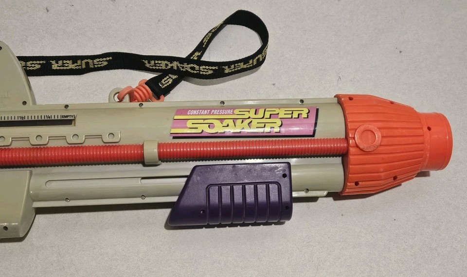 Vintage 1997 Larami Super Soaker CPS 2500 w/ Shoulder Strap Tested READ ...