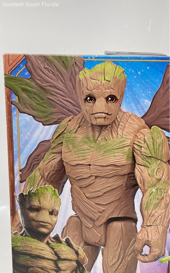Hasbro Marvel Studios Guardians Of The Galaxy Blast N Battle Groot ...