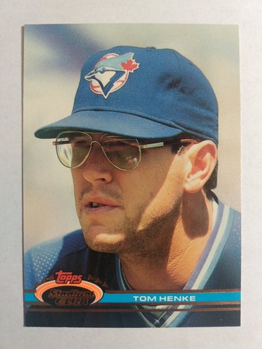 1991 Stadium Club 24 Tom Henke | eBay