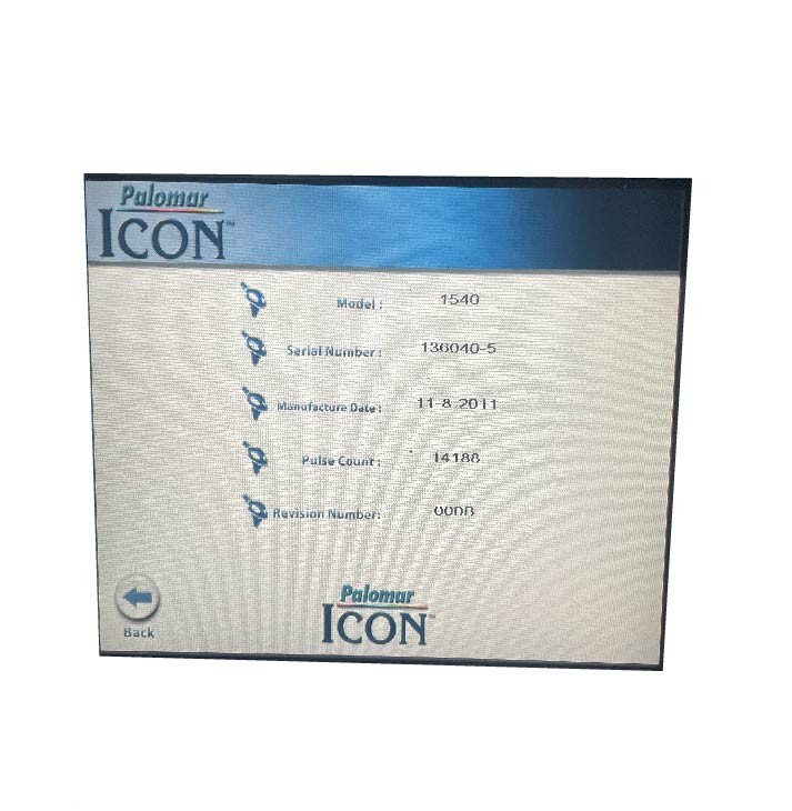 Palomar Icon Cynosure Icon IPL Laser LOW SHOT COUNT | eBay