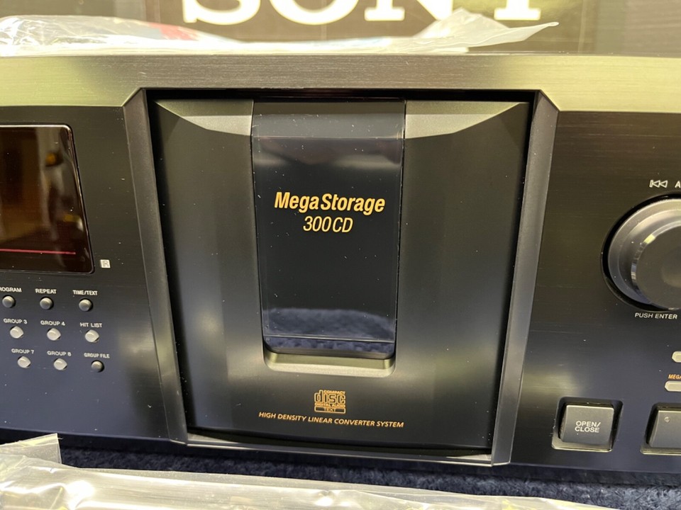 _-NOS-OPEN BOX-_+SERVICED!_ Sony CDP-CX355 300 disc CD Changer Player ...