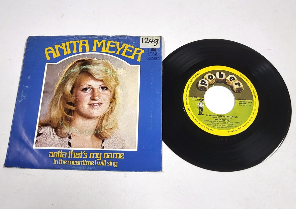Anita Meyer – Anita That's My Name 7" Vinyl NM BF682 | eBay Australia