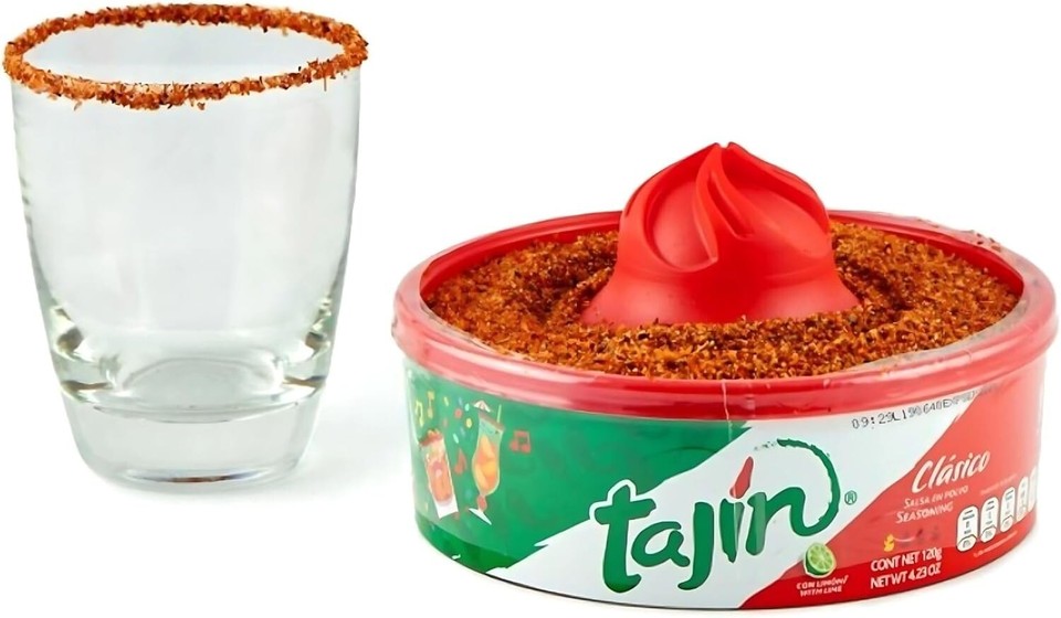 Tajin Seasoning Glass Rimmer Mexican Margarita Drinks Cocktails Fruit ...