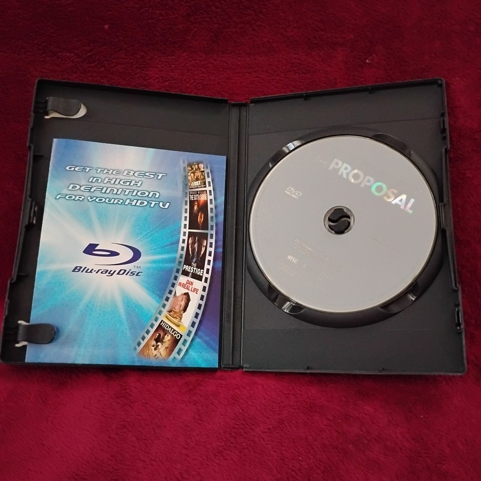 The Proposal (DVD, 2009) Starring Sandra Bullock and Ryan Reynolds | eBay