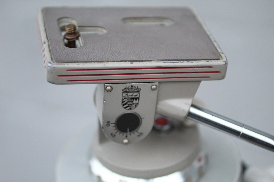 LINHOF HEAVY DUTY STUDIO TRIPO WITH LINHOF KARDAN PAN TILT HEAD VERY ...