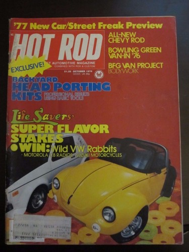Hot Rod Magazine October 1982 Wild VW Rabbits Head Porting Kits (C1) | eBay