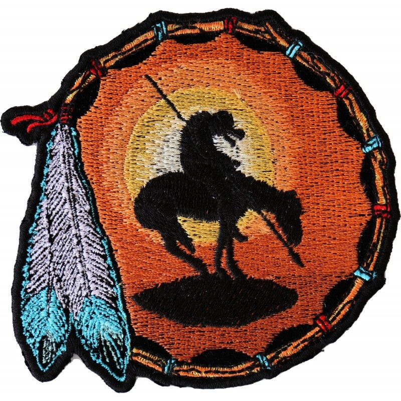 End of the Trail Patch Embroidered Sew on Patch 3.1/2" x 3.1/2" | eBay