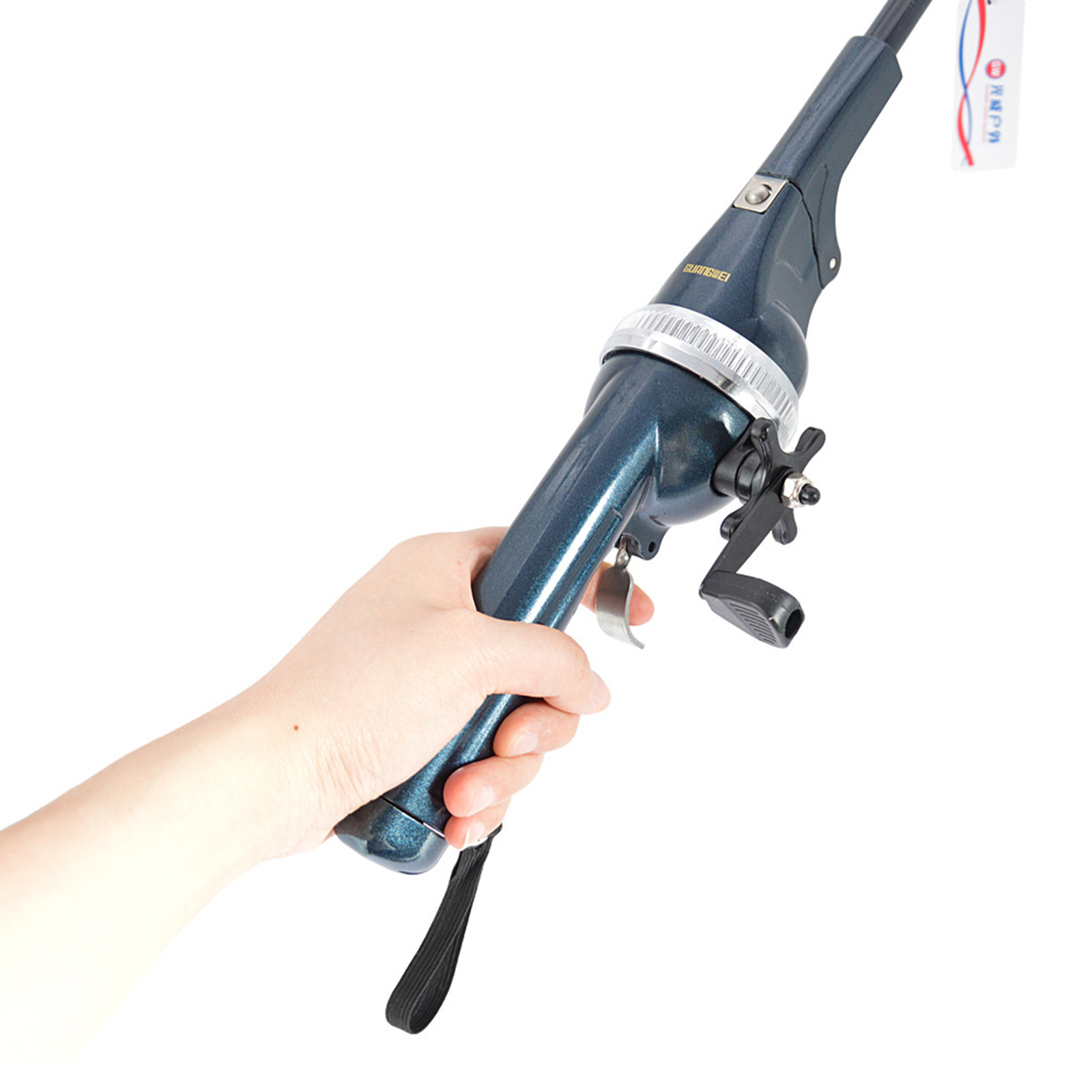 1 Set Short Fishing Rod High Strength Sturdy Anti Corrosion Fishing Rod ...