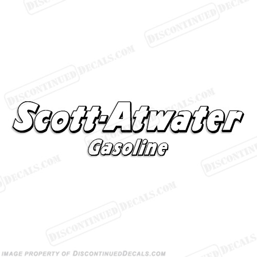 Fits Scott Atwater Gasoline Outboard Motor Engine Decal | eBay