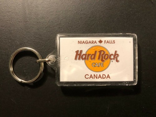 Vintage "HARD ROCK Cafe" Niagara Falls Canada. Keychain | eBay