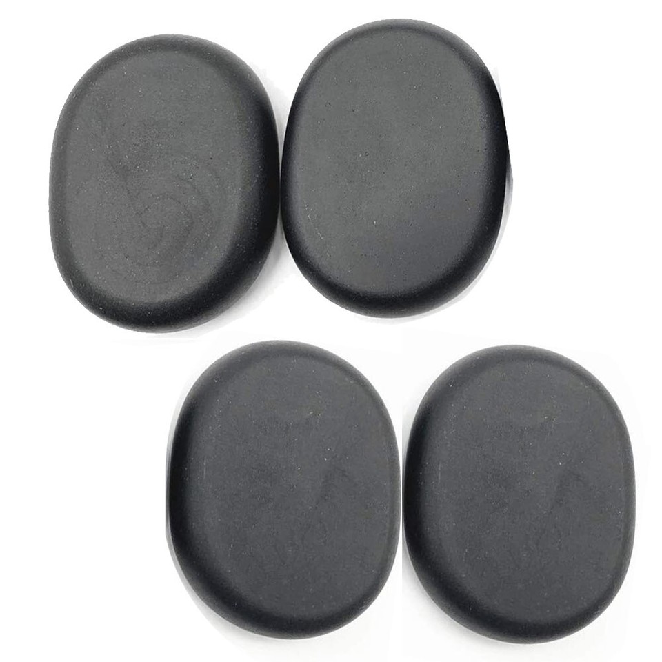 16PCS Hot Massage Stone Basalt Stones Kit Set Rock SPA Oiled Massager ...