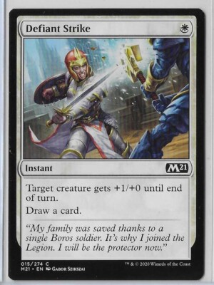MTG Defiant Strike Core Set 2021 (M21) Common Magic Card #015/274 ...