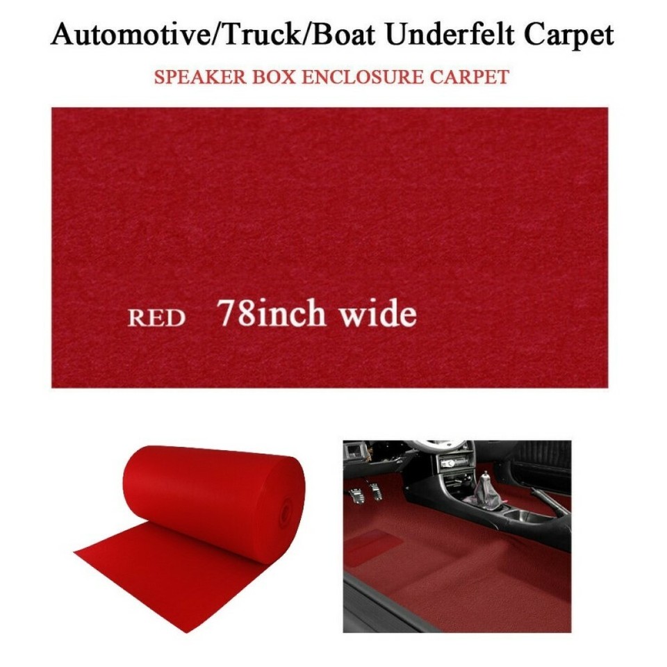 Marine Upholstery Durable Un-Backed Automotive Trim Carpet Car Cargo ...