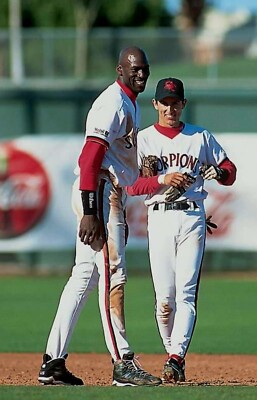 Michael and Nomar stunning iconic 8x10 museum quality photogrqph Super ...