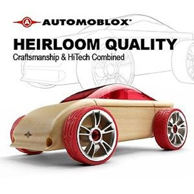 NEW AUTOMOBLOX C9 Red Sports Car wooden puzzle model | eBay Australia