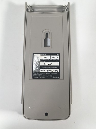 Liftmaster 877max wireless keypad opener 4Diff Cond options Read ...