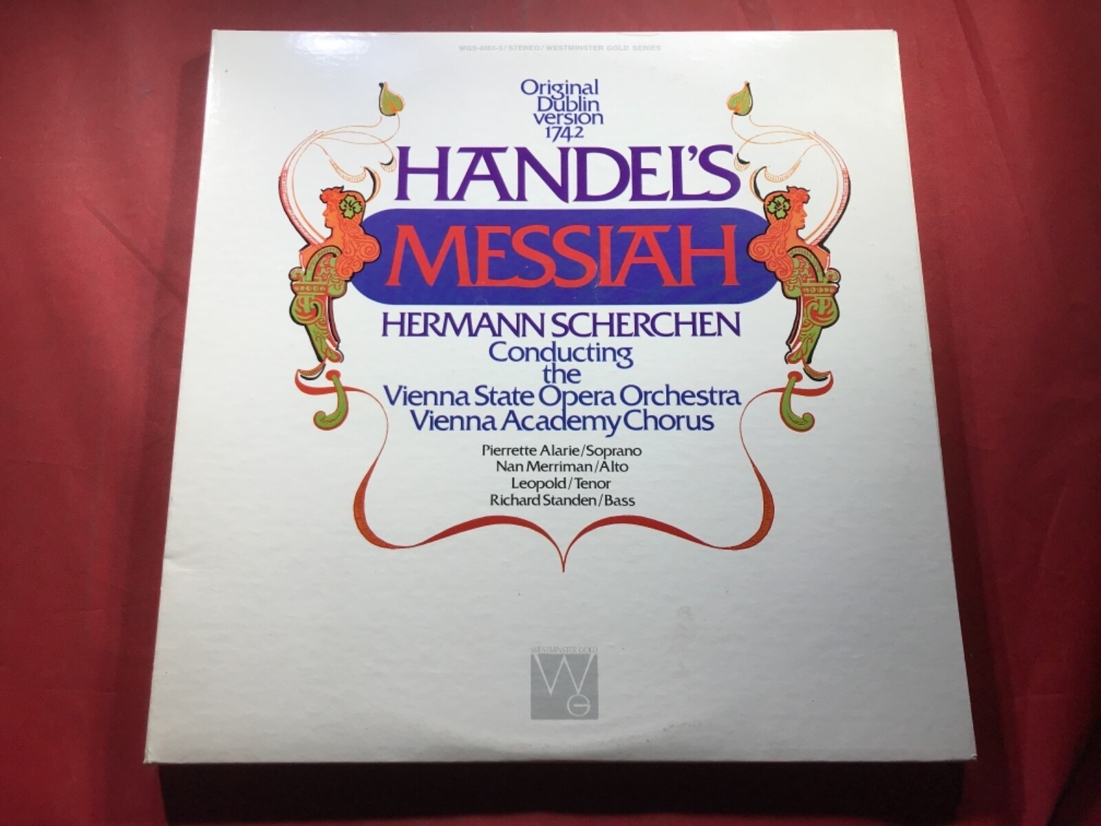 J3-89 HANDEL Messiah ... TRIPLE ALBUM ... WGS 8163 | eBay