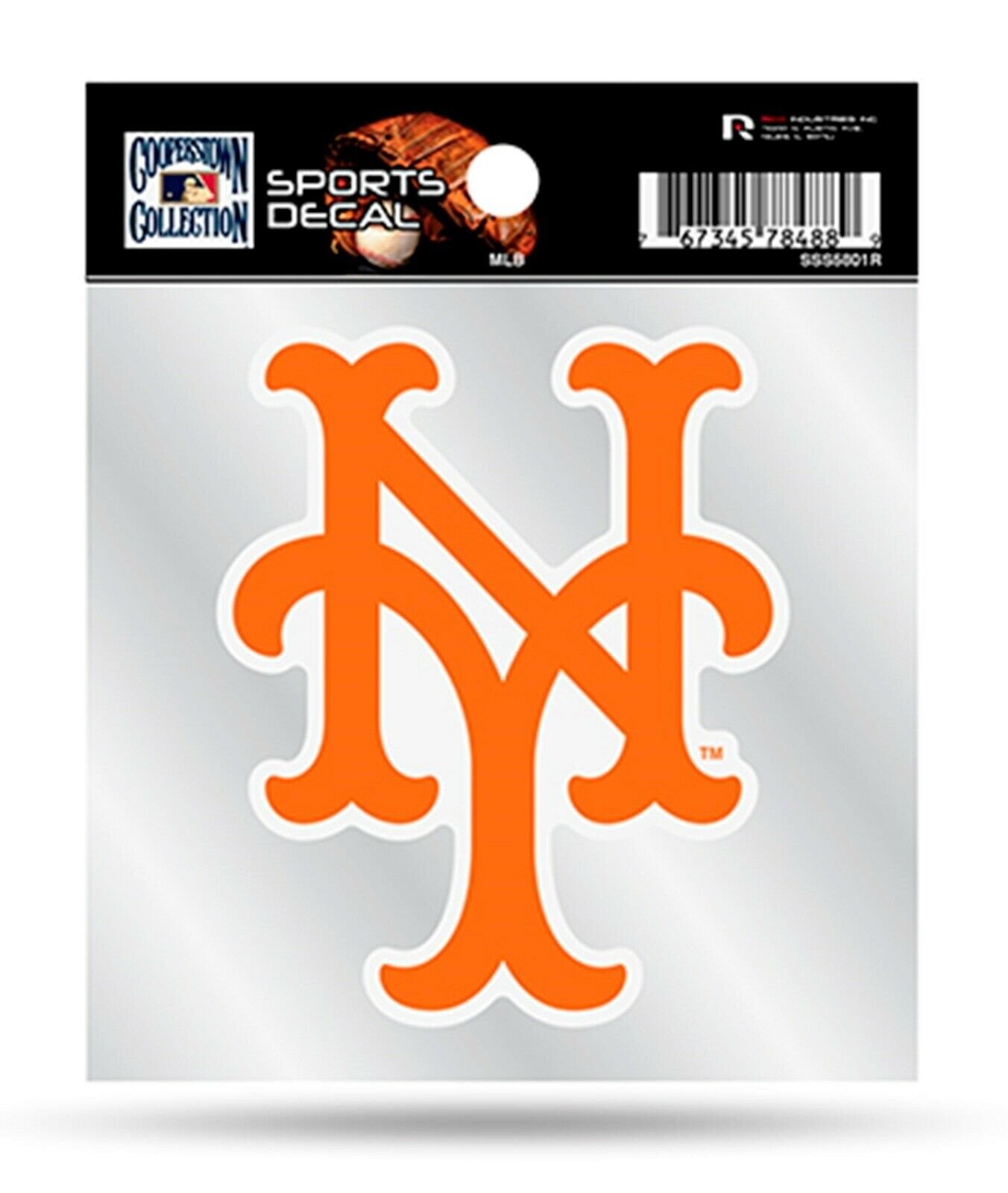 New York Mets Retro Logo Premium 4x4 Decal Flat Vinyl Auto Home Sticker ...