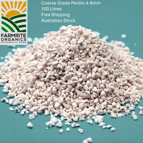 100L Premium Coarse Perlite 4-8mm for Plants & Hydroponics - FREE ...