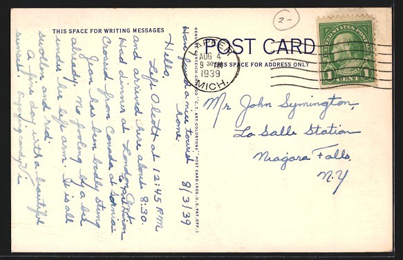 Lapeer, MI, Post Office, Postcard | eBay