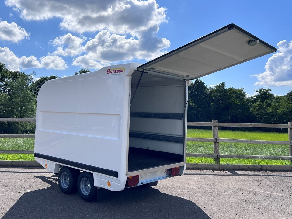 Box/Van Trailer - Fibreglass body 2.05x1.15x1.2mtr. 750kg | eBay UK