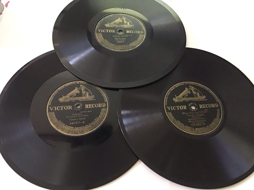 Victor Record/ Victor VE 78rpm 10” Records Lot Of 12 In Original Record ...