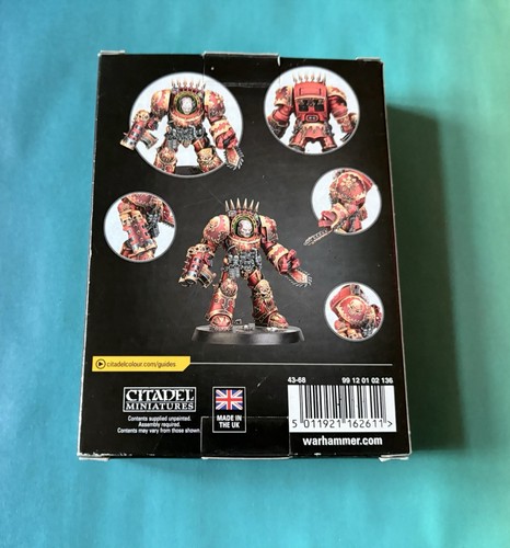 Warhammer 40k Chaos Space Marine World Eaters Azrakh The Annihilator ...