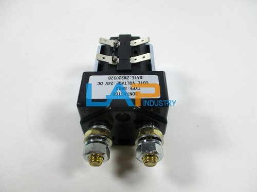 1PCS NEW 24V 100A SW80 DC Contactor Component Solenoid For Controller ...