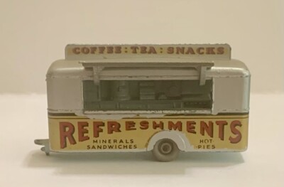 Vintage Lesney Matchbox Series #74 MOBILE CANTEEN REFRESHMENTS TRAILER ...
