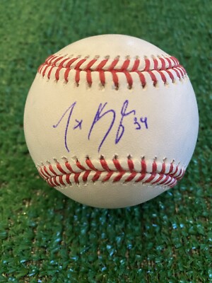 LOS ANGELES DODGERS MICHAEL KOPECH AUTOGRAPHED MLB BASEBALL | eBay
