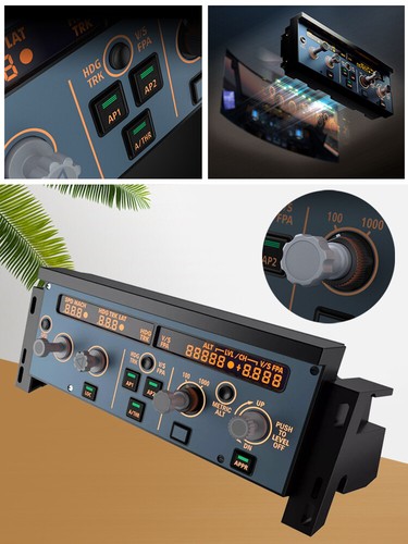 A320 FCU Flight Control Unit Panel X-Plane MSFS2020 Game Simulator 2 ...