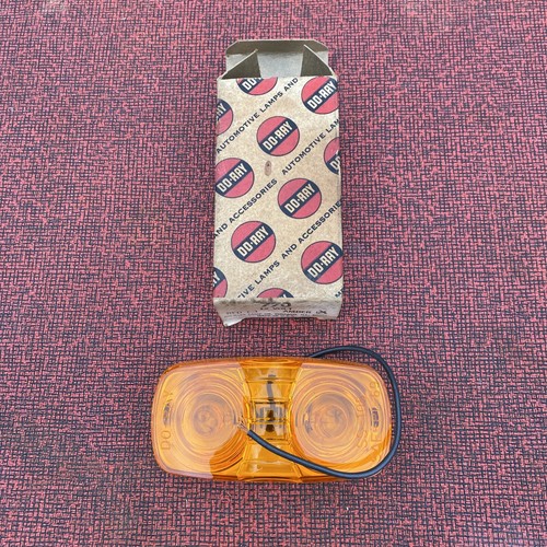 Vintage Do-Ray 770 12 Volt Amber Automotive Light New Old Stock | eBay