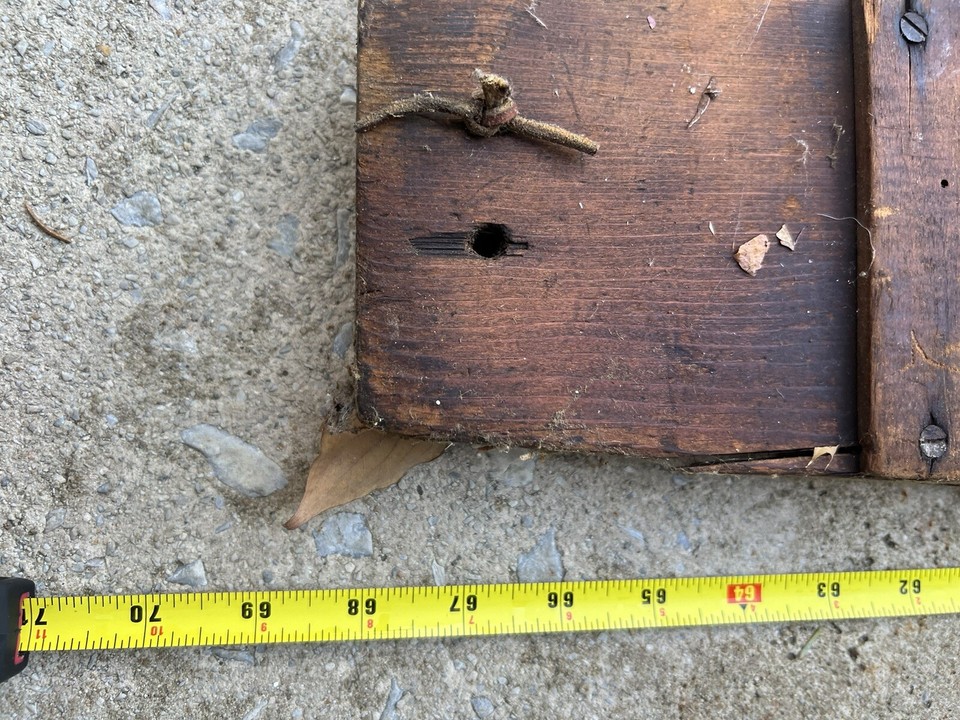 Two Man 60'' Vintage Crosscut Saw Logging Tree 5ft Cross Cut 1930s Wood ...