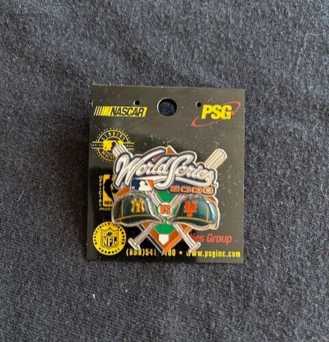 2000 World Series NY METS vs NY YANKEES Subway Series Pin VINTAGE Bats ...
