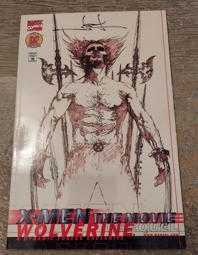 X-Men The Movie Prequel Wolverine #1 Dynamic Forces Sketch Cover Signed ...
