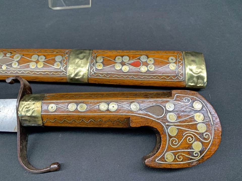 LONG AFRICAN DAGGER FROM THE MAGHRIB, YEAR 40/50, QUALITY BLADE, VERY ...