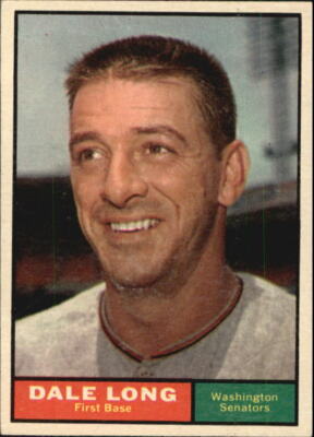1961 Topps #117 Dale Long Scan of the Card you'll receive Condition: EX ...